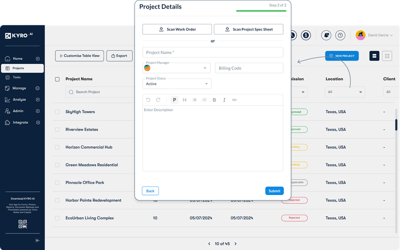 Construction Project Management Software & App | KYRO